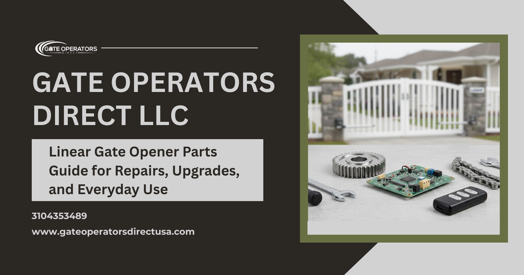 Linear Gate Opener Parts Guide for Repairs & Upgrades