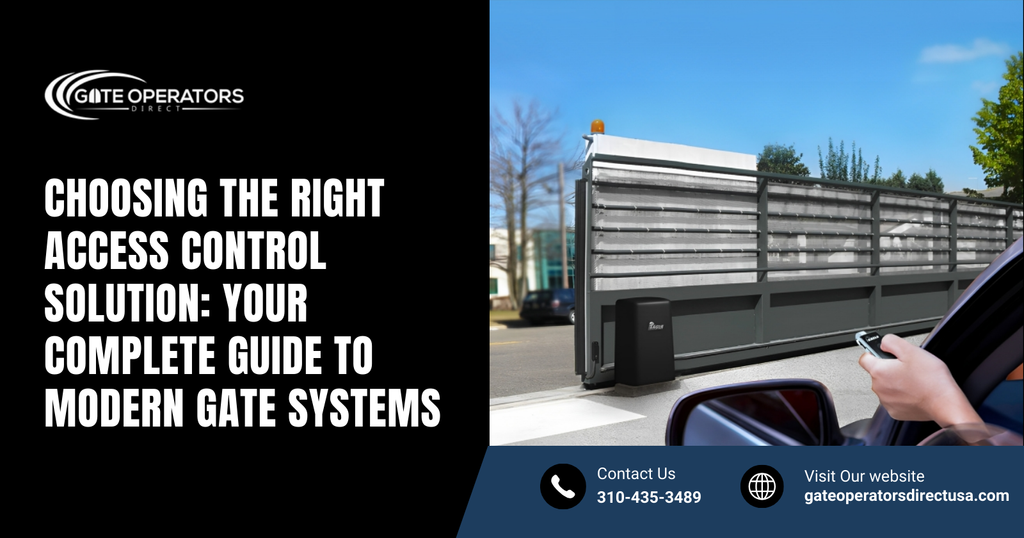 Your Complete Guide to Modern Gate Systems | Gate Operators Direct LLC