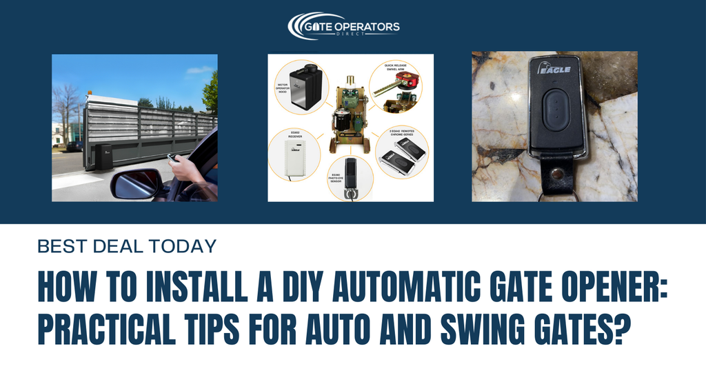 DIY Automatic Gate Opener Installation Guide | Gate Operators