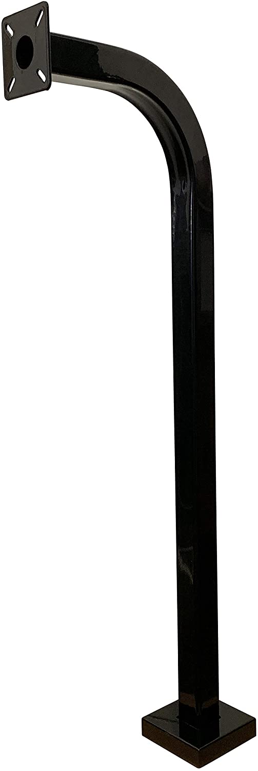 EG088 Eagle Keypad Gooseneck Pedal Mount 42" Universal Powder Coated H