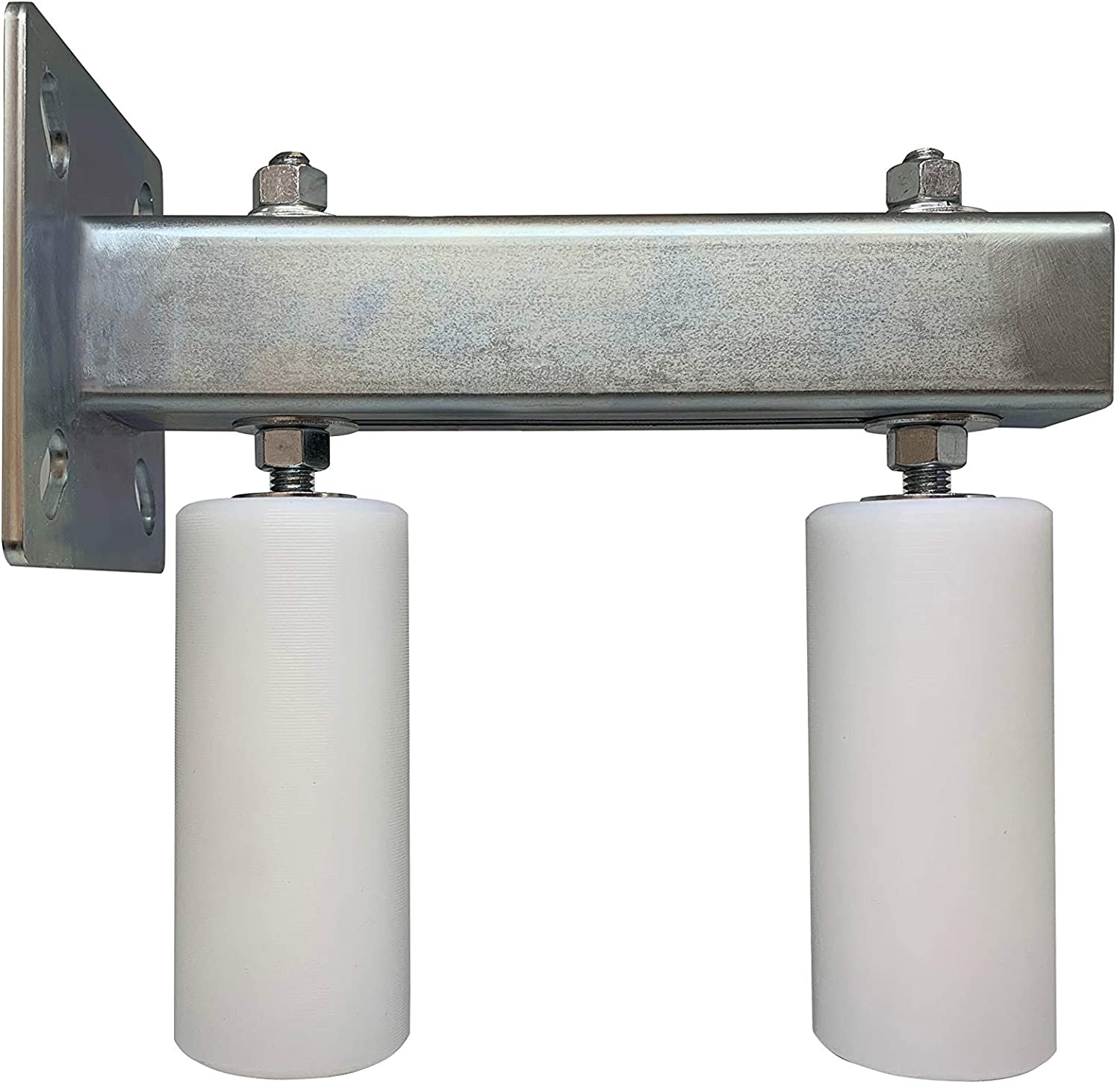 Adjustable Slide Gate Guide Rollers 3" & 6” Dual Hard UHMW