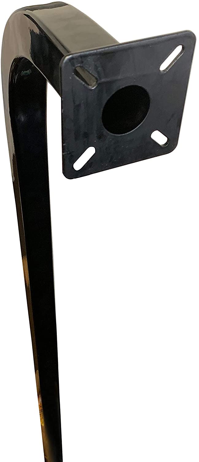 EG092 Gate Pedestal | Heavy-Duty 72” Gooseneck